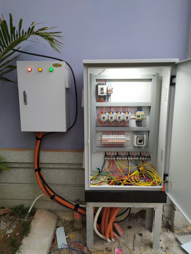 PLC lighting control cabinet - Hitech